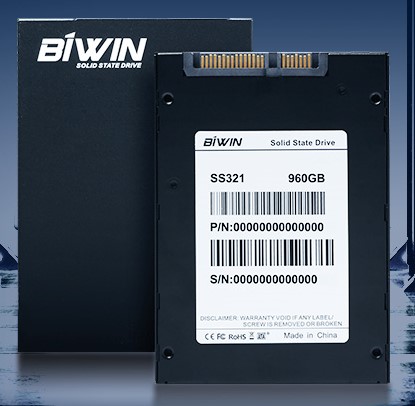 BIWIN SS321 Server SSD for speed, stability, energy efficiency