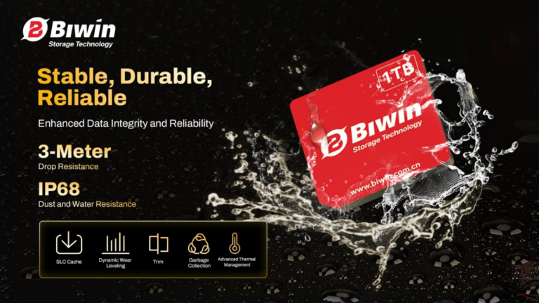 BIWIN Unveils Mini SSD at Embedded World 2025 - Compact, High-Performance Storage