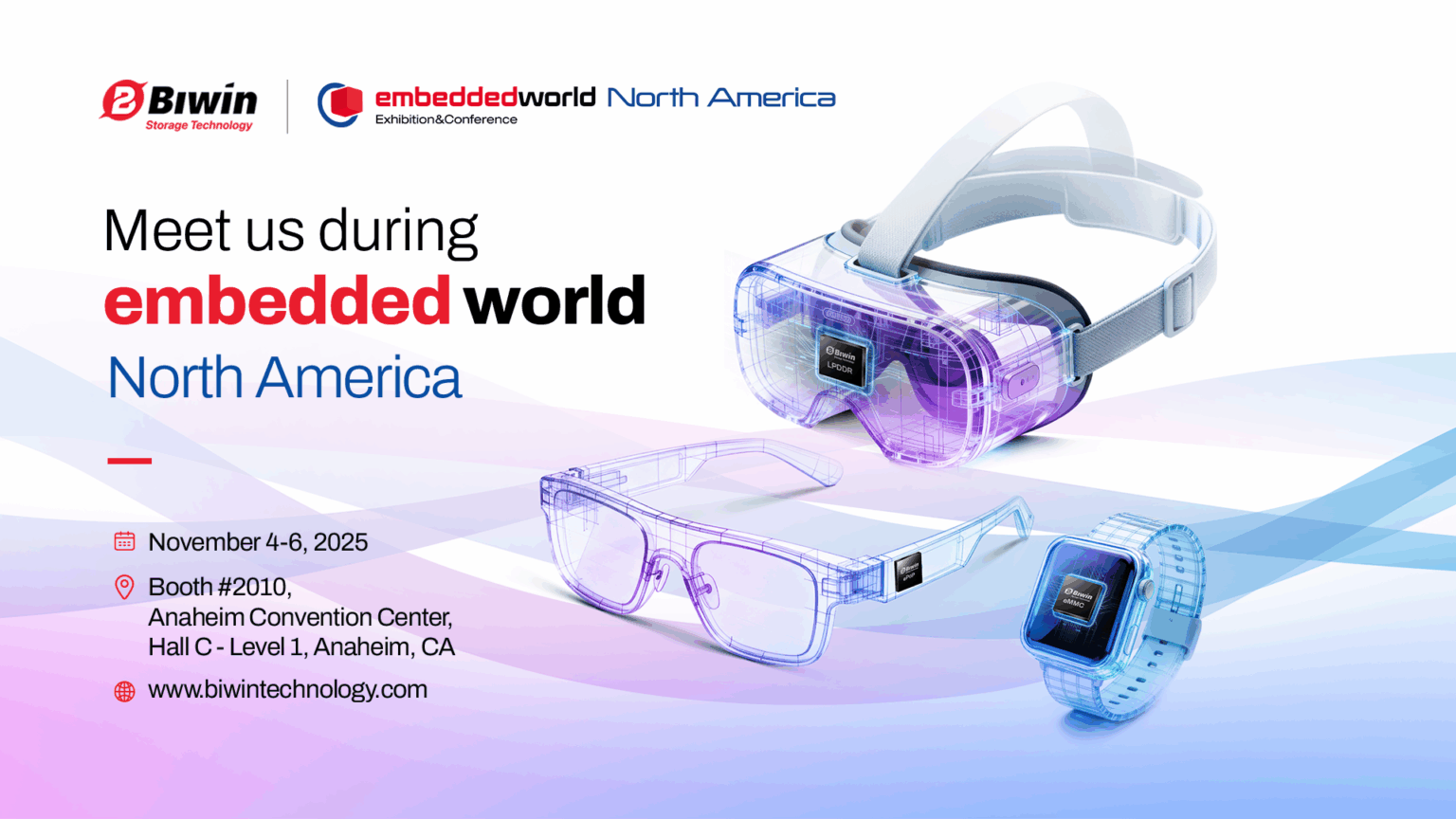 BIWIN Embedded World 2025 showcases latest embedded storage innovations